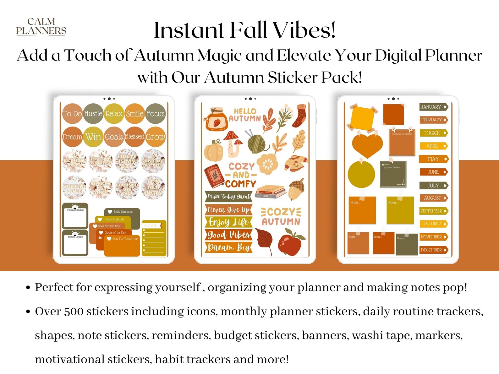 Daily Widgets, Digital Goodnotes Widget, Seasonal Digital Sticker Pack ...