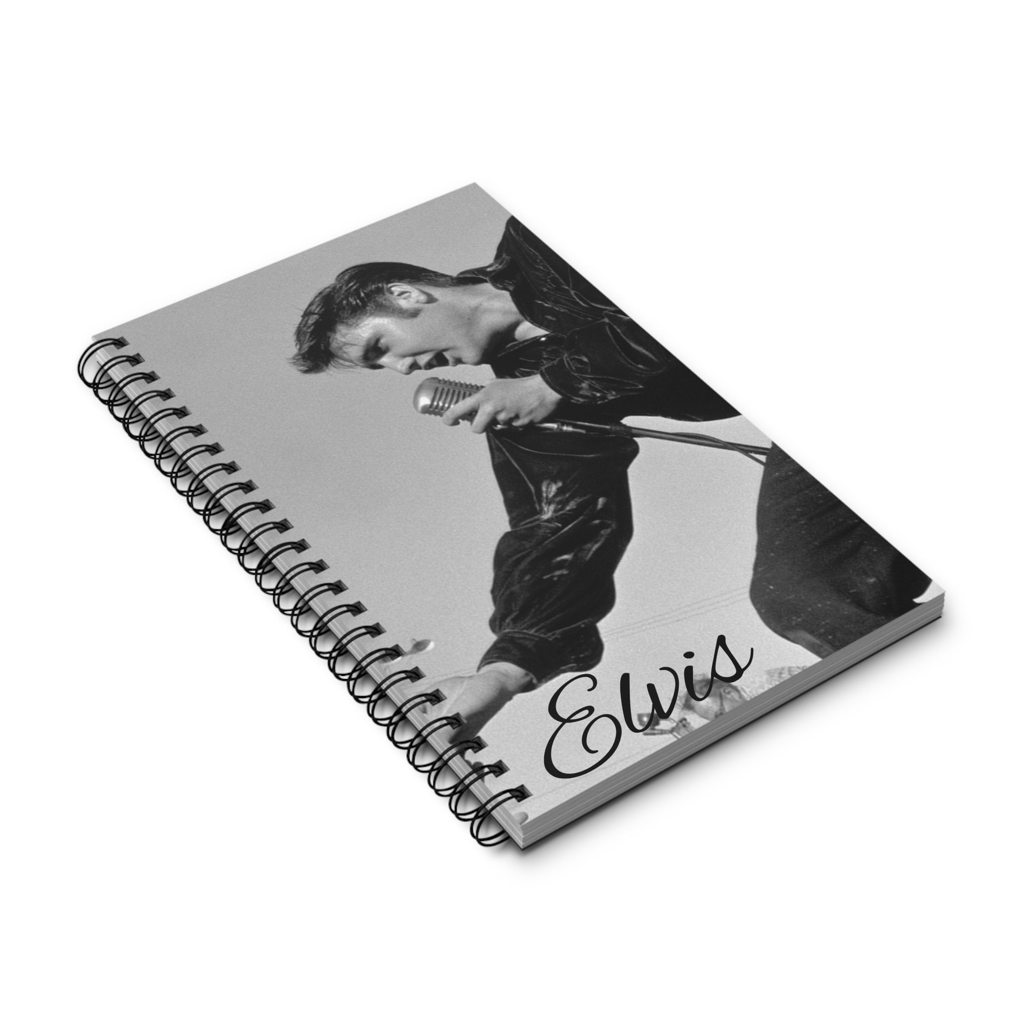 Elvis Presley Spiral Bound Journal, Notepad, Organiser sold by Anabelle ...