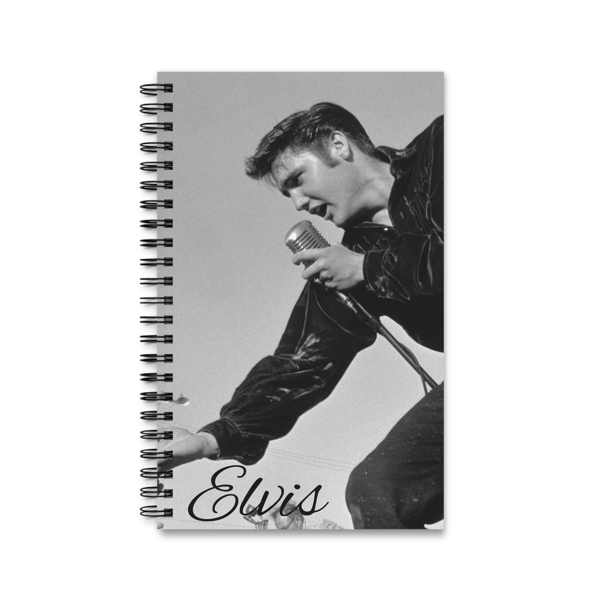 Elvis Presley Spiral Bound Journal, Notepad, Organiser - Etsy