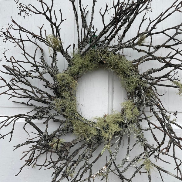 Moss Wreath - Etsy