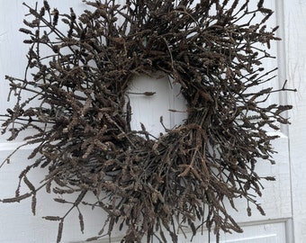 Large Twig Wreath - Etsy