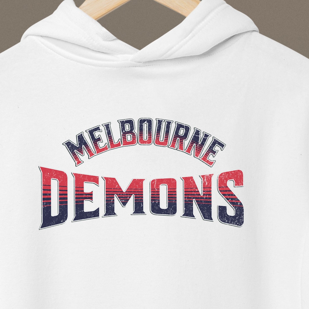 Melbourne Demons AFL Hoodie, Football Apparel Footy Merchandise, Sport ...