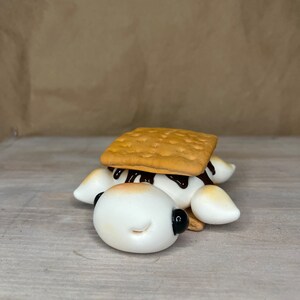 XXL Scented Dessert Turtle, Marshmallow Foam Clay Figure, S’mores ...