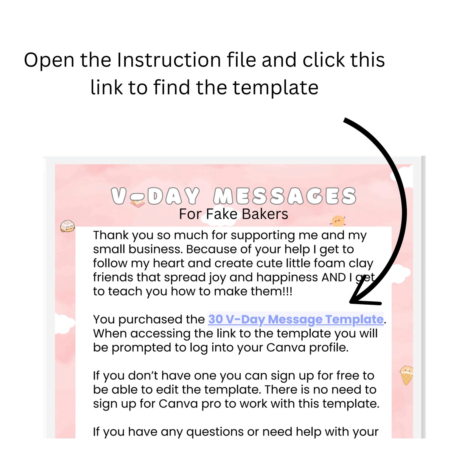 Valentines Messages for Fake Bakers, Fortune Cookies, Template, Vday ...