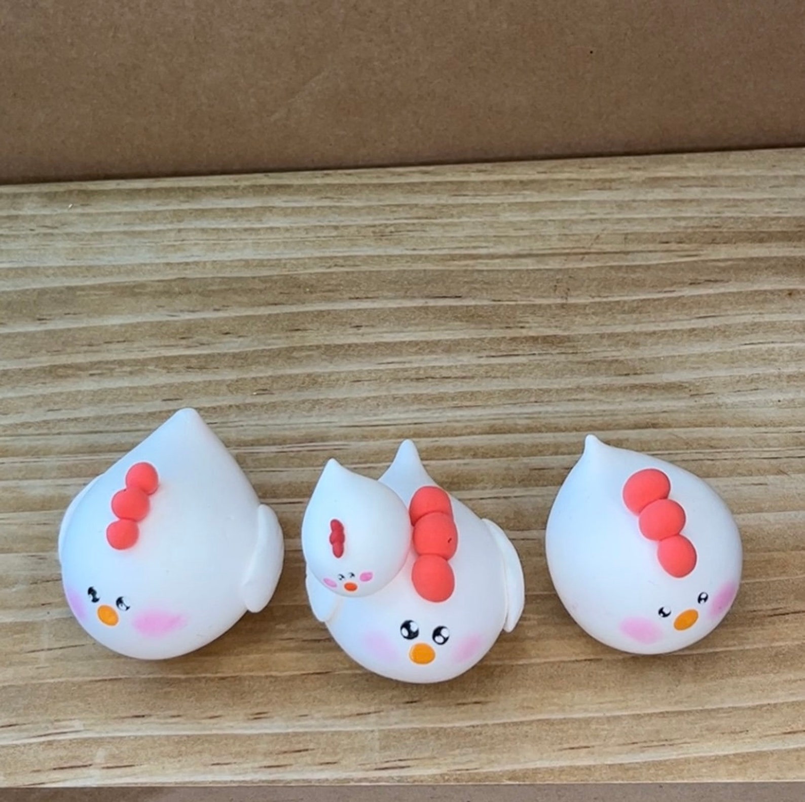 Cute Chicken Figure Foam Clay Figure Gift Decoration Desk - Etsy