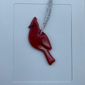 COE 96 Precut Cardinals Cardinal Ornament With Hole Fused Unfused ...