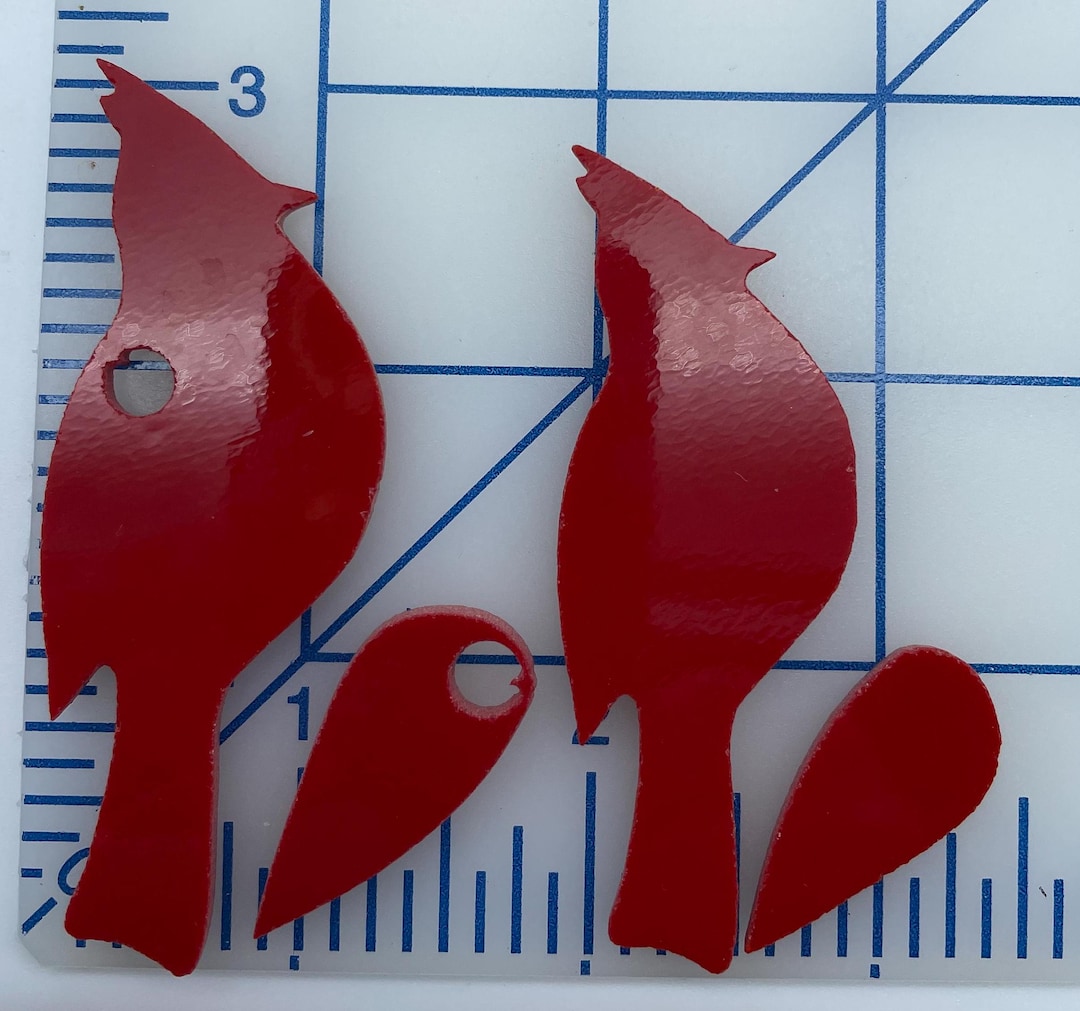 COE 96 Precut Cardinals | With or Without Hole | Fused | Unfused ...