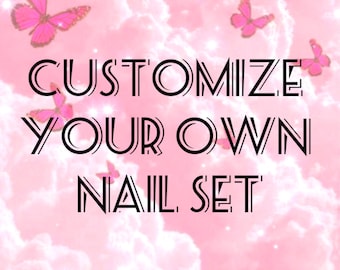 Custom Nail Designs - Etsy