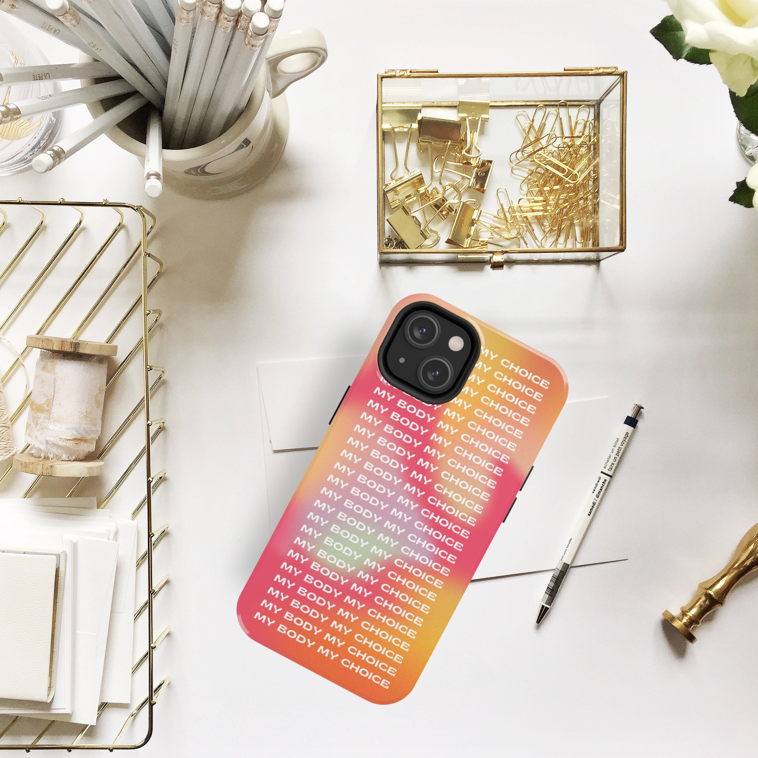 My Body My Choice Women's Rights Phone Case for iPhone 14 Plus, 14 Pro ...