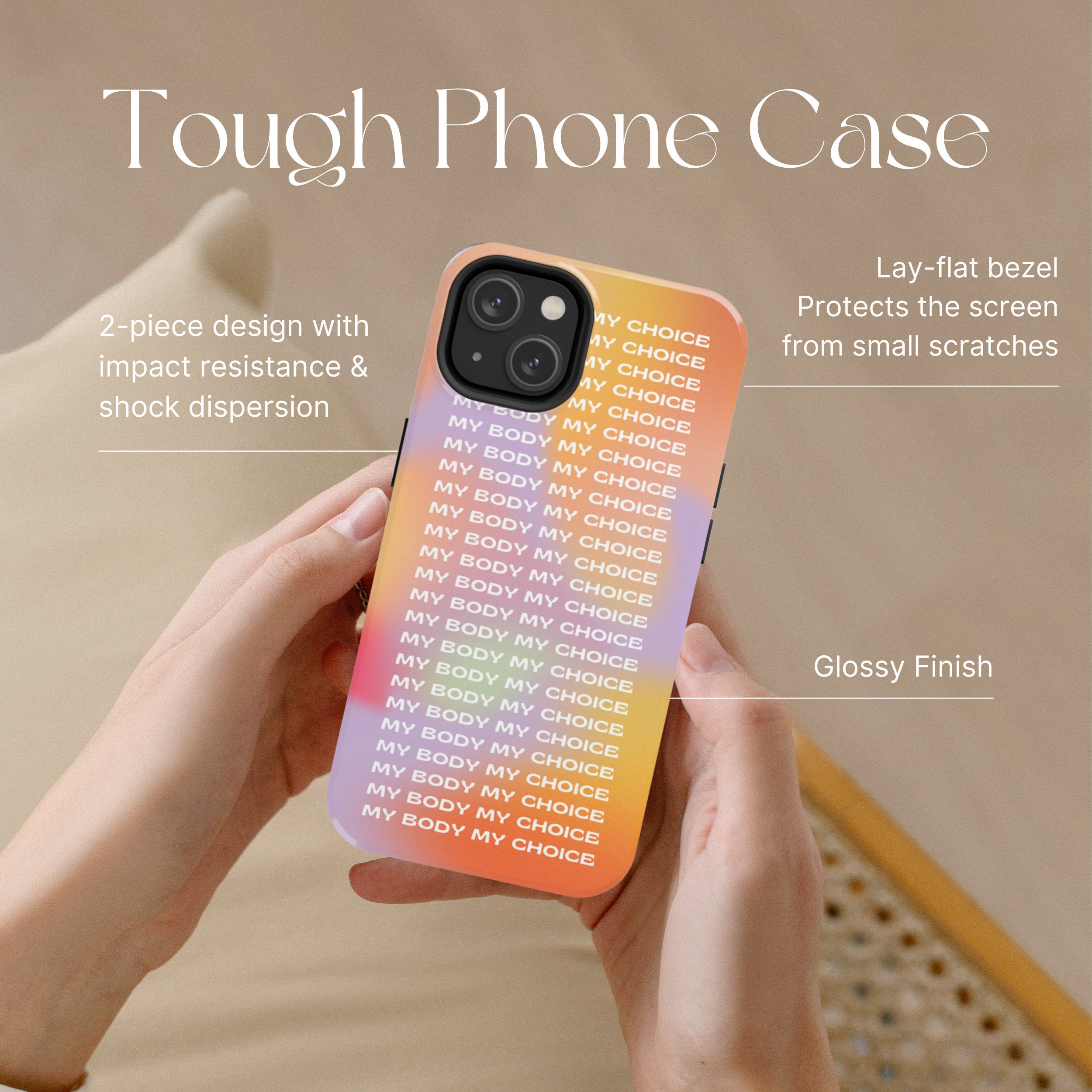 My Body My Choice Women's Rights Phone Case for iPhone 14 Plus, 14 Pro ...