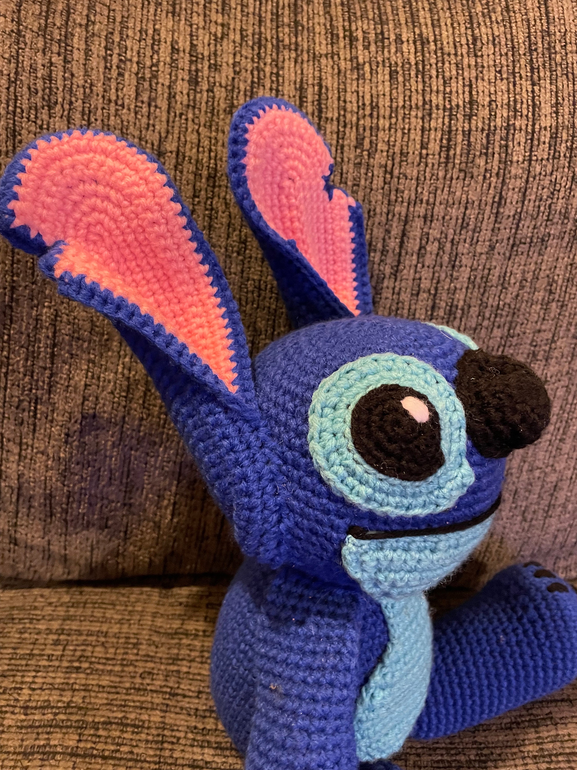 Blue Alien Crochet made to Order - Etsy