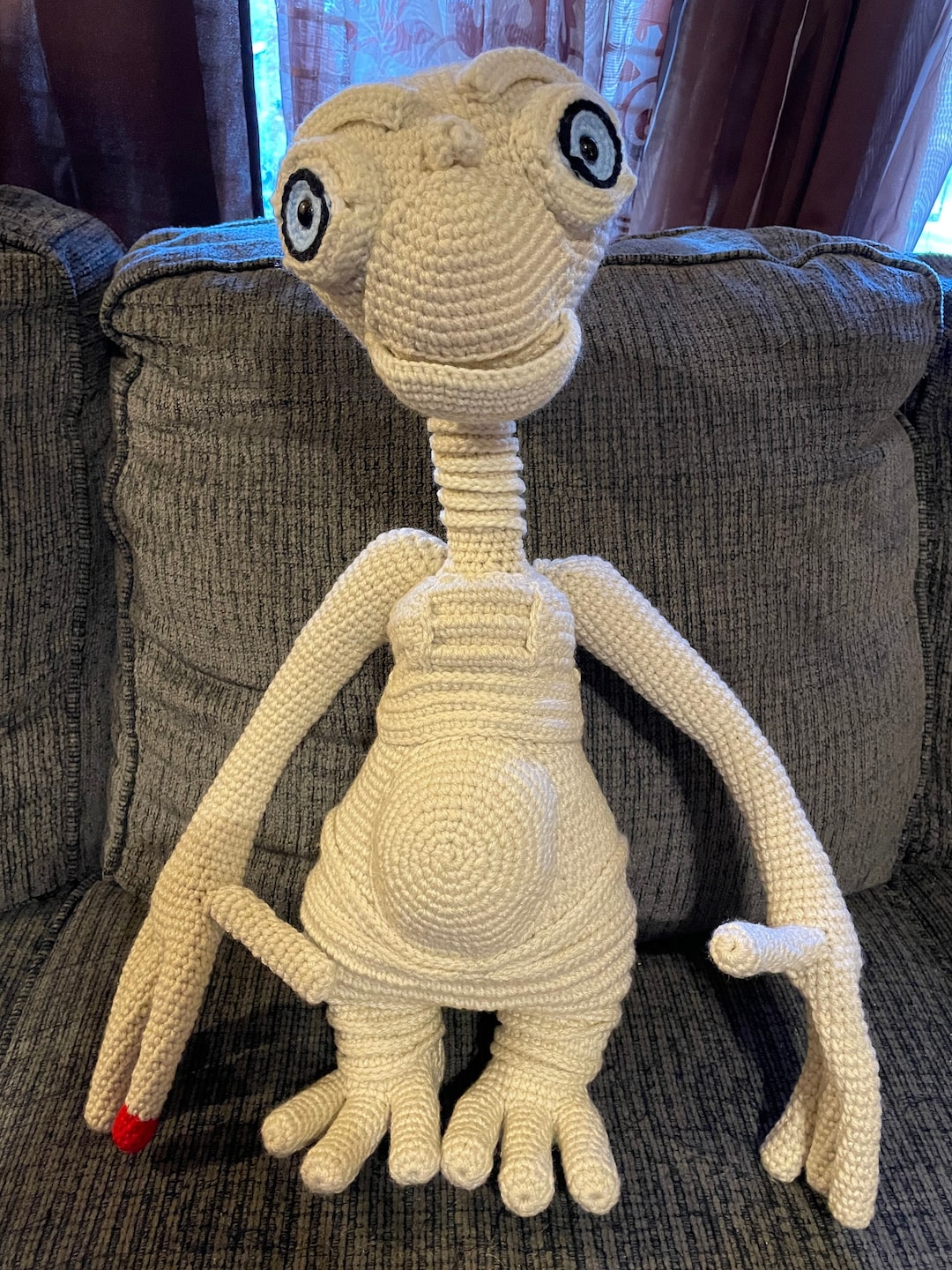 Alien, Extra-terrestrial, Crocheted ET *made to Order* - Etsy