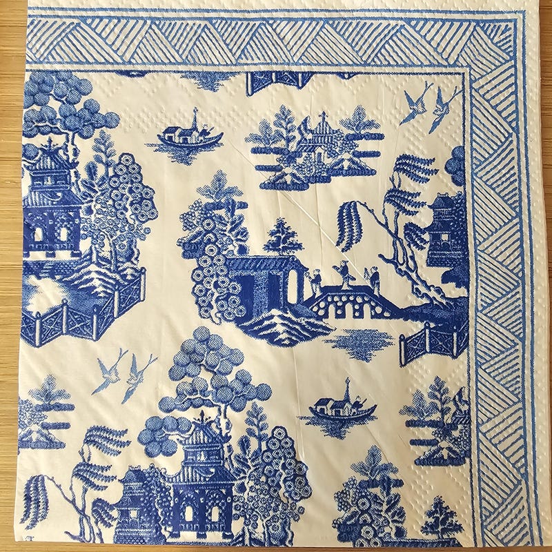 Blue Willow - Etsy