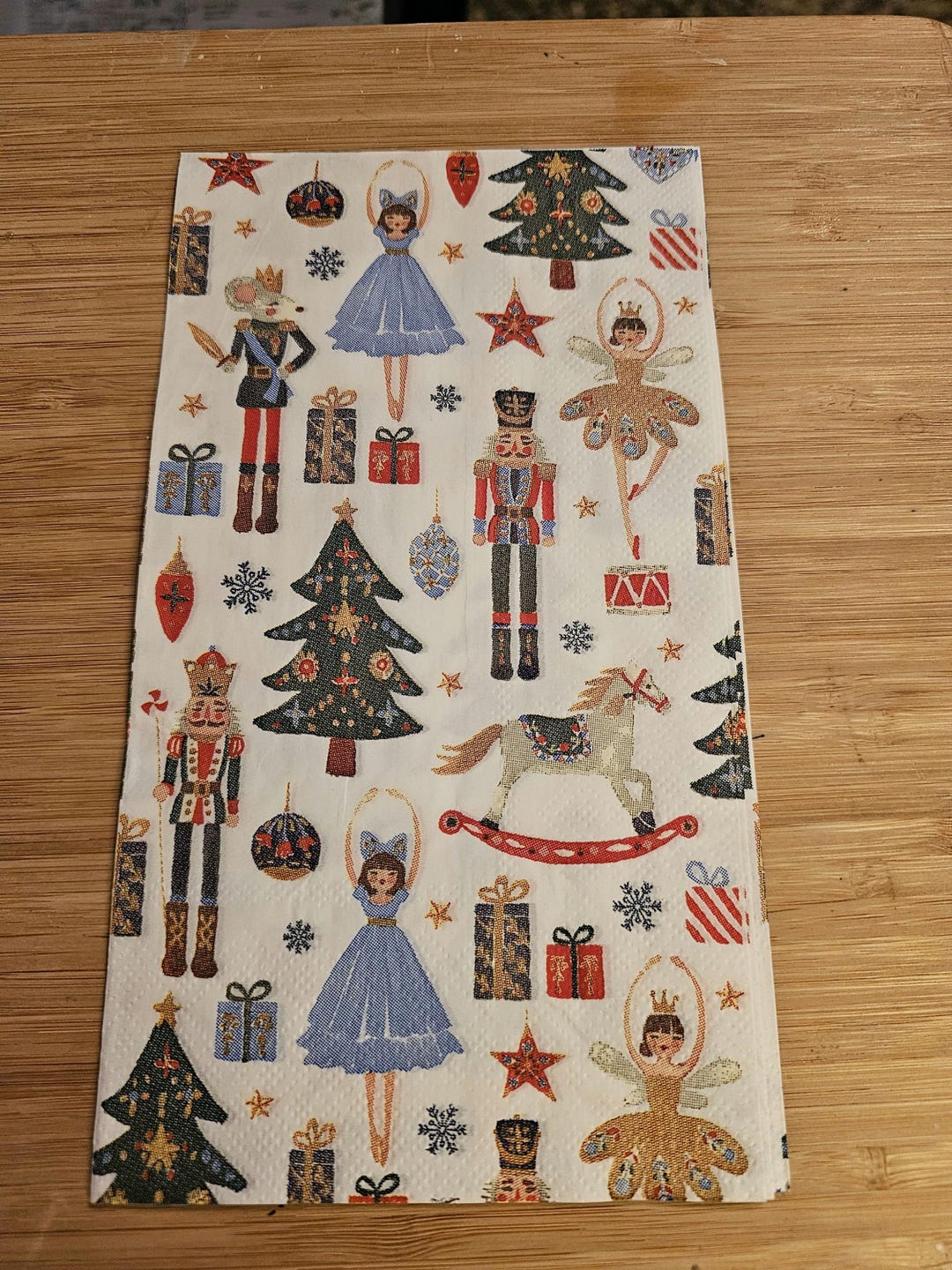 Nutcracker Characters Decoupage Napkin - Etsy