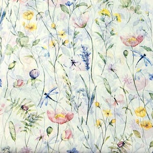 Pastel Wildflowers Tissue Paper - Etsy