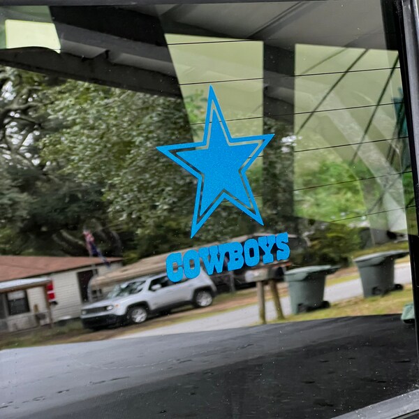 Dallas Cowboys Decal - Etsy