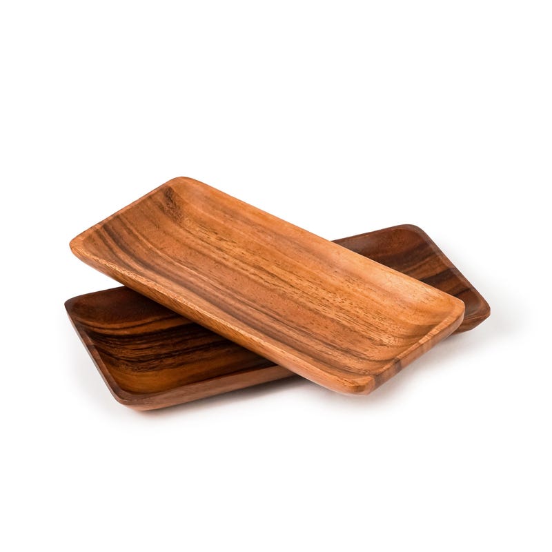 Wood Food Display Platters - Etsy