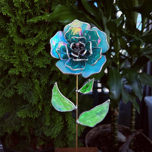 Lotus Flower 3d Stained Glass Pattern - Etsy
