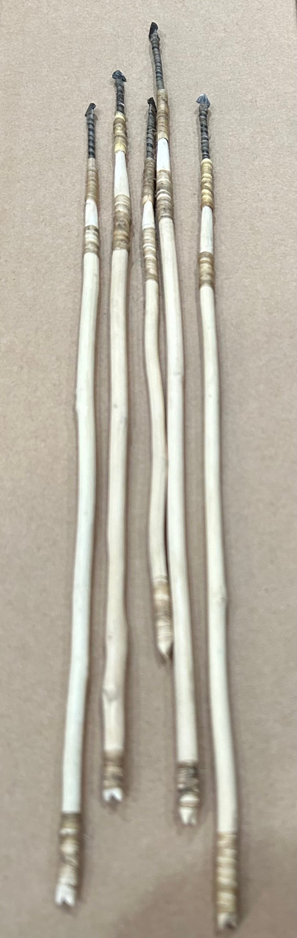 Authentic African Hunting Bow Arrow Quiver and Fire Starter Set ...