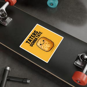 Funny Tater Decal | Cute Kitchen Décor, Stickers for Food Lovers, Gift ...