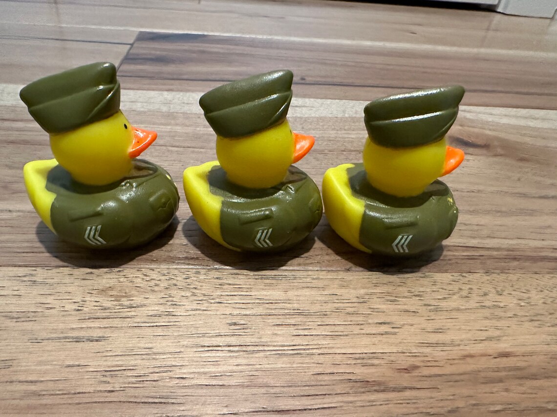 Military Themed Rubber Ducks - Etsy