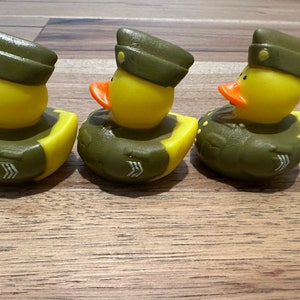 Military Themed Rubber Ducks - Etsy