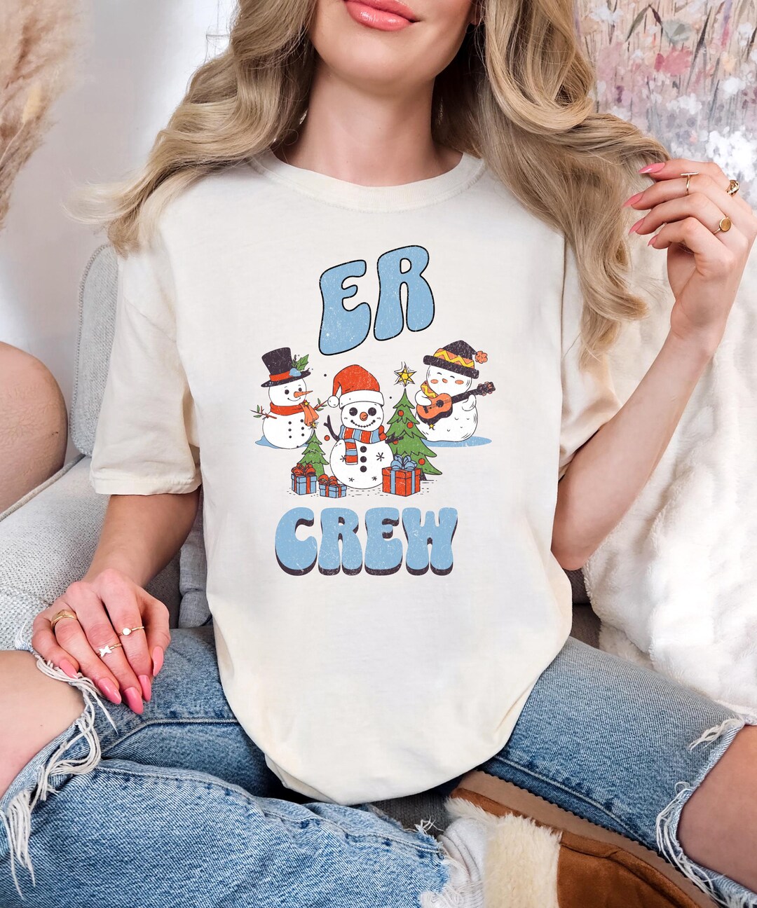 Christmas Er Team Shirts, Er Crew Shirts, Er Squad, Emergency Team T ...