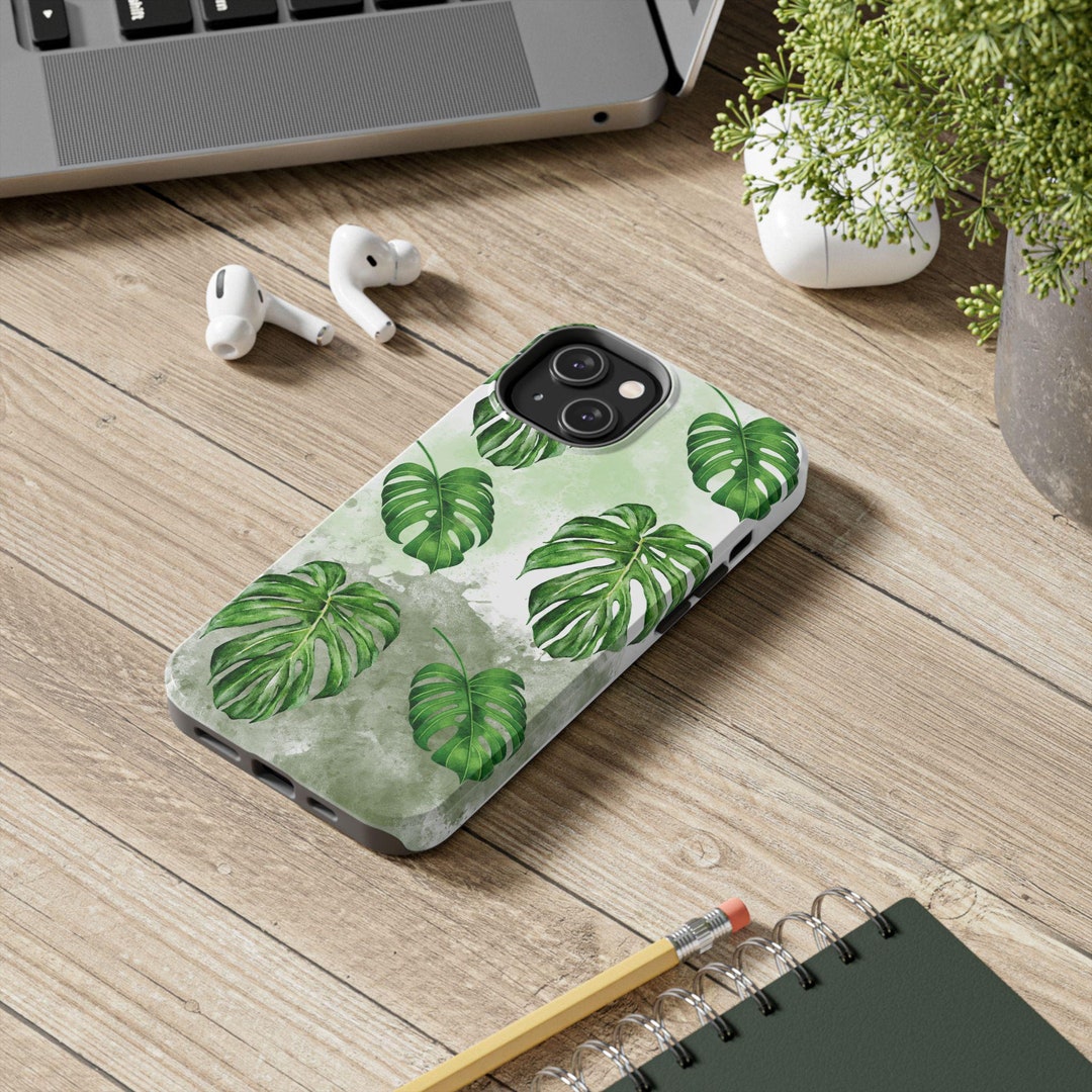 Palm Leaf Case for iPhone 15 14 13 Pro Max 12 Mini 11 , Samsung 24 23 ...