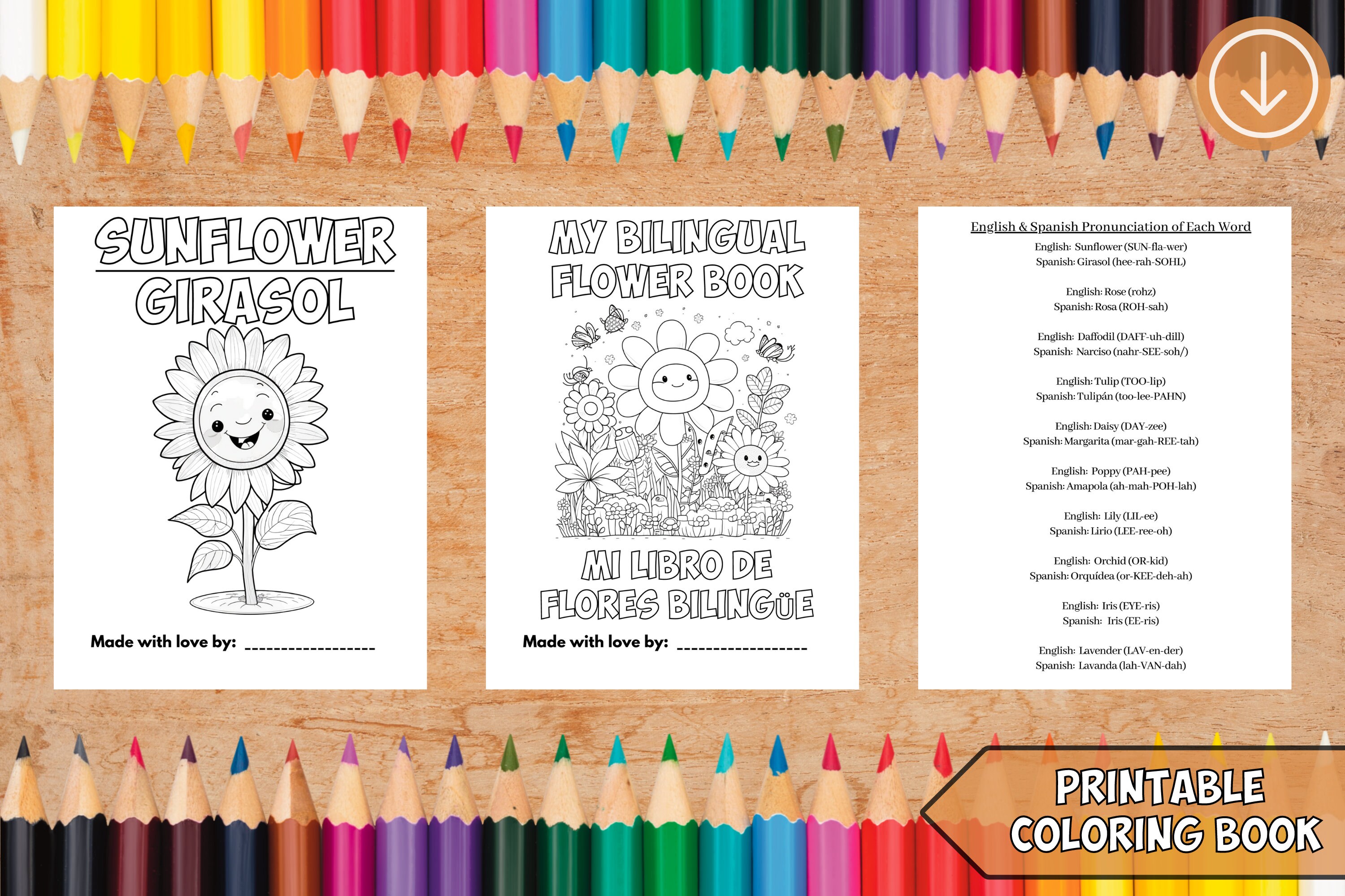 The Ultimate Language Learning Coloring Book for Toddlers and Kids - A ...