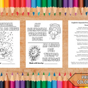 The Ultimate Language Learning Coloring Book for Toddlers and Kids - A Bilingual Spanish-english ...