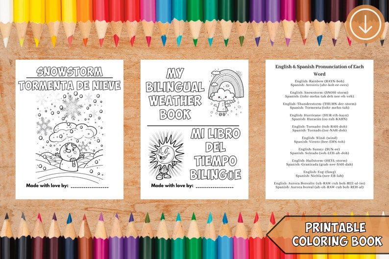 The Ultimate Language Learning Coloring Book for Toddlers and Kids - A ...