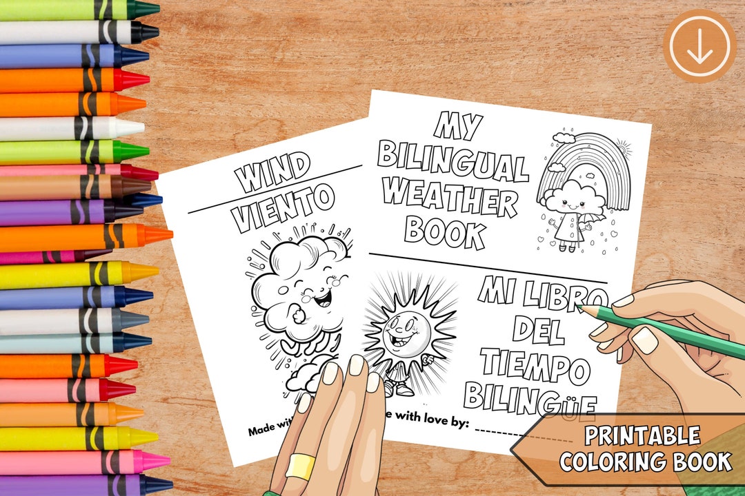 The Ultimate Language Learning Coloring Book for Toddlers and Kids - A Bilingual Spanish-english ...