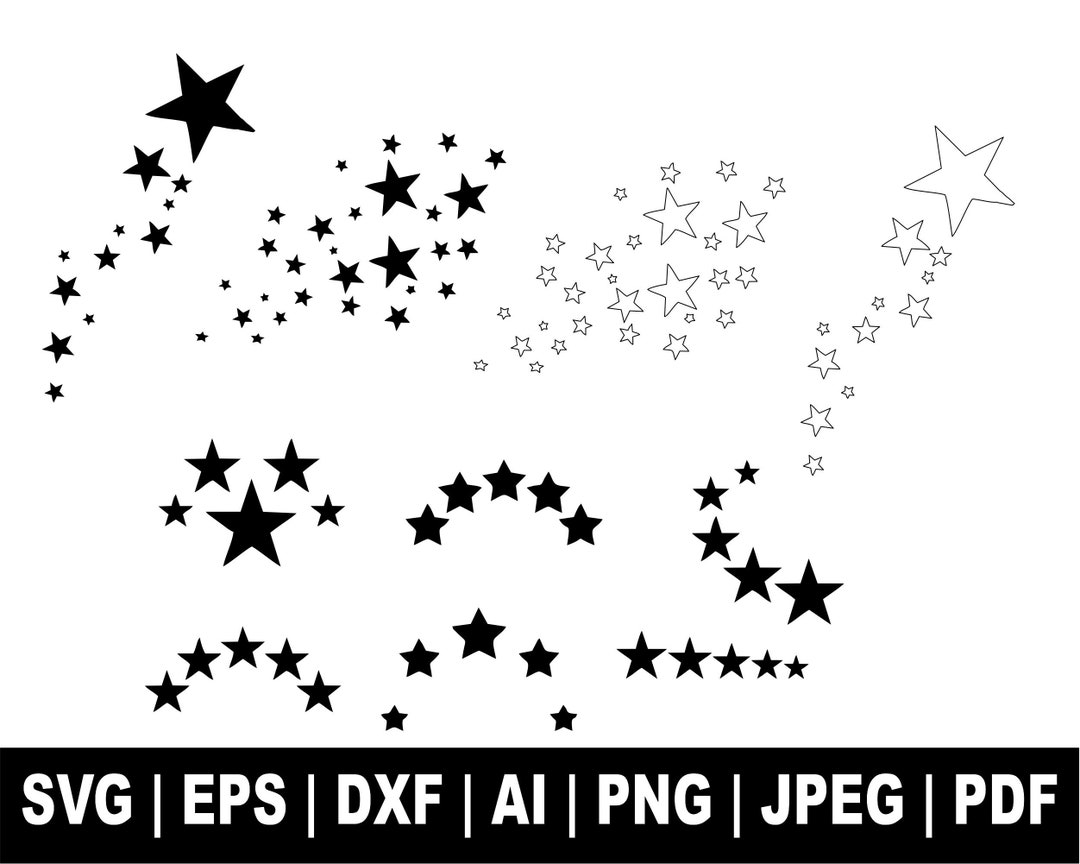 Star Svg Bundle Star Png Star Night Sky Svg Galaxy Star - Etsy Australia
