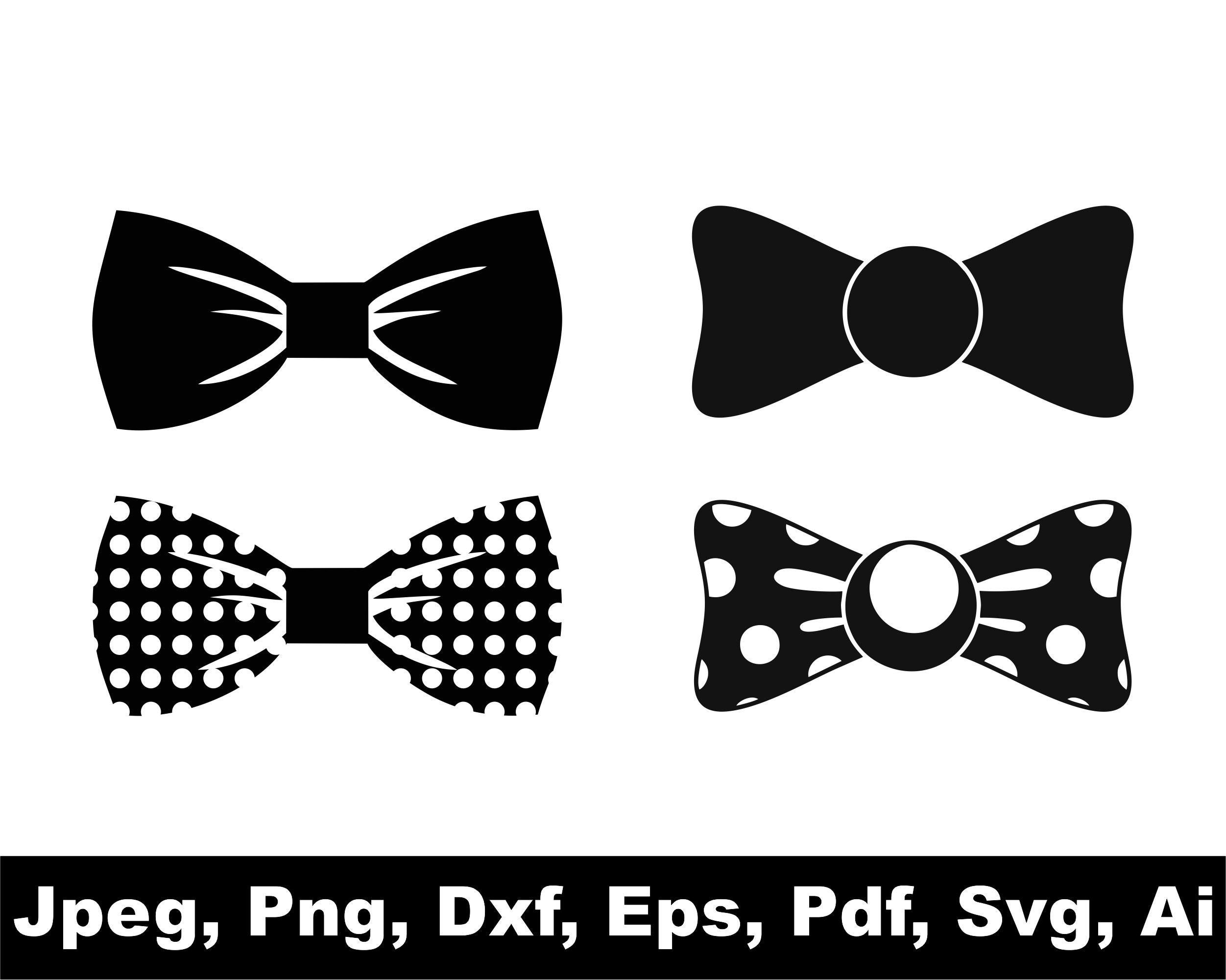 Clip Art Polka Dot Bow Tie