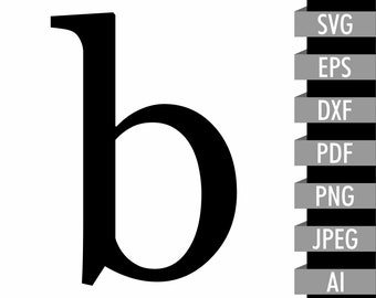 Letter B Lower Case - Etsy