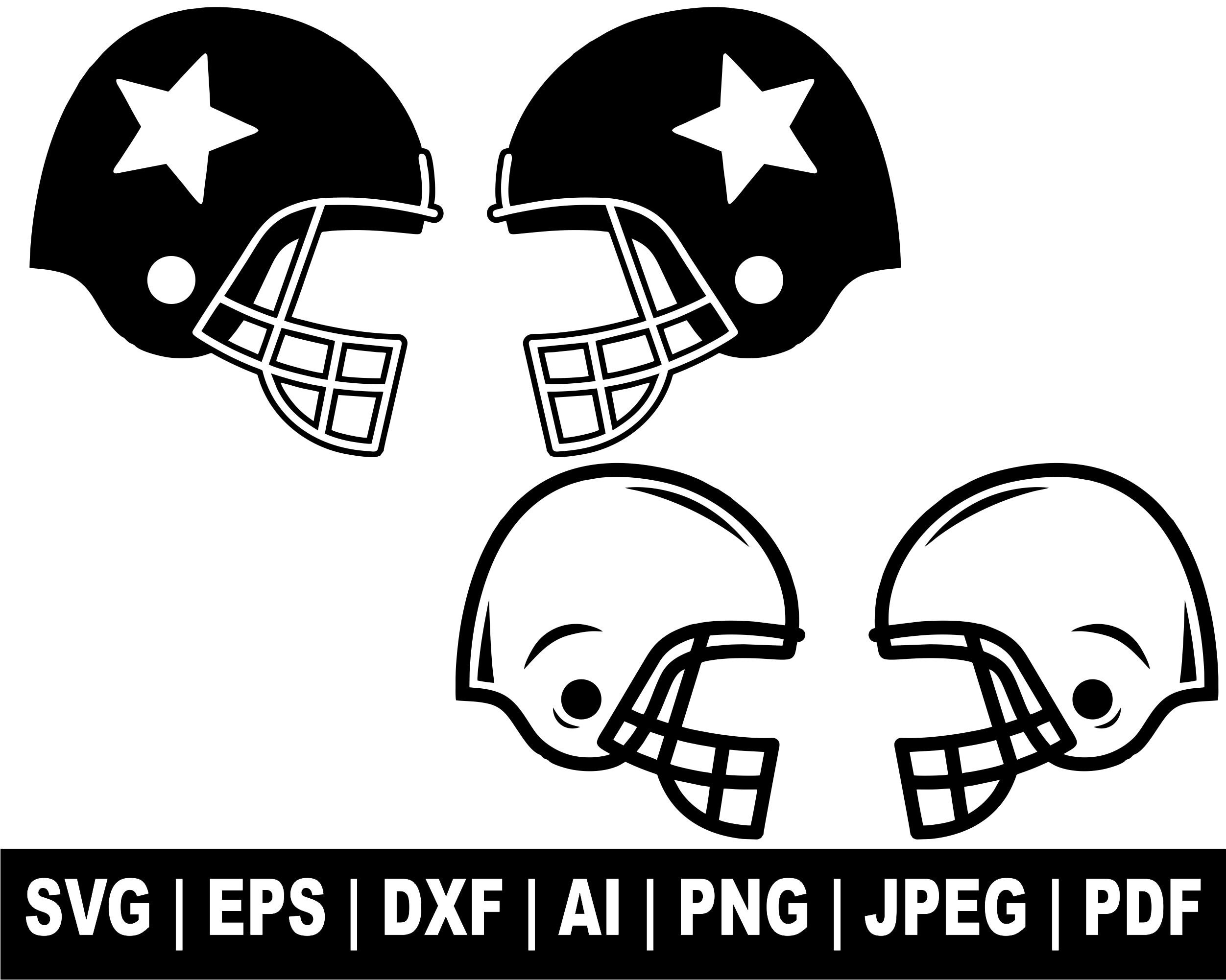 Vintage Football Helmet Vector