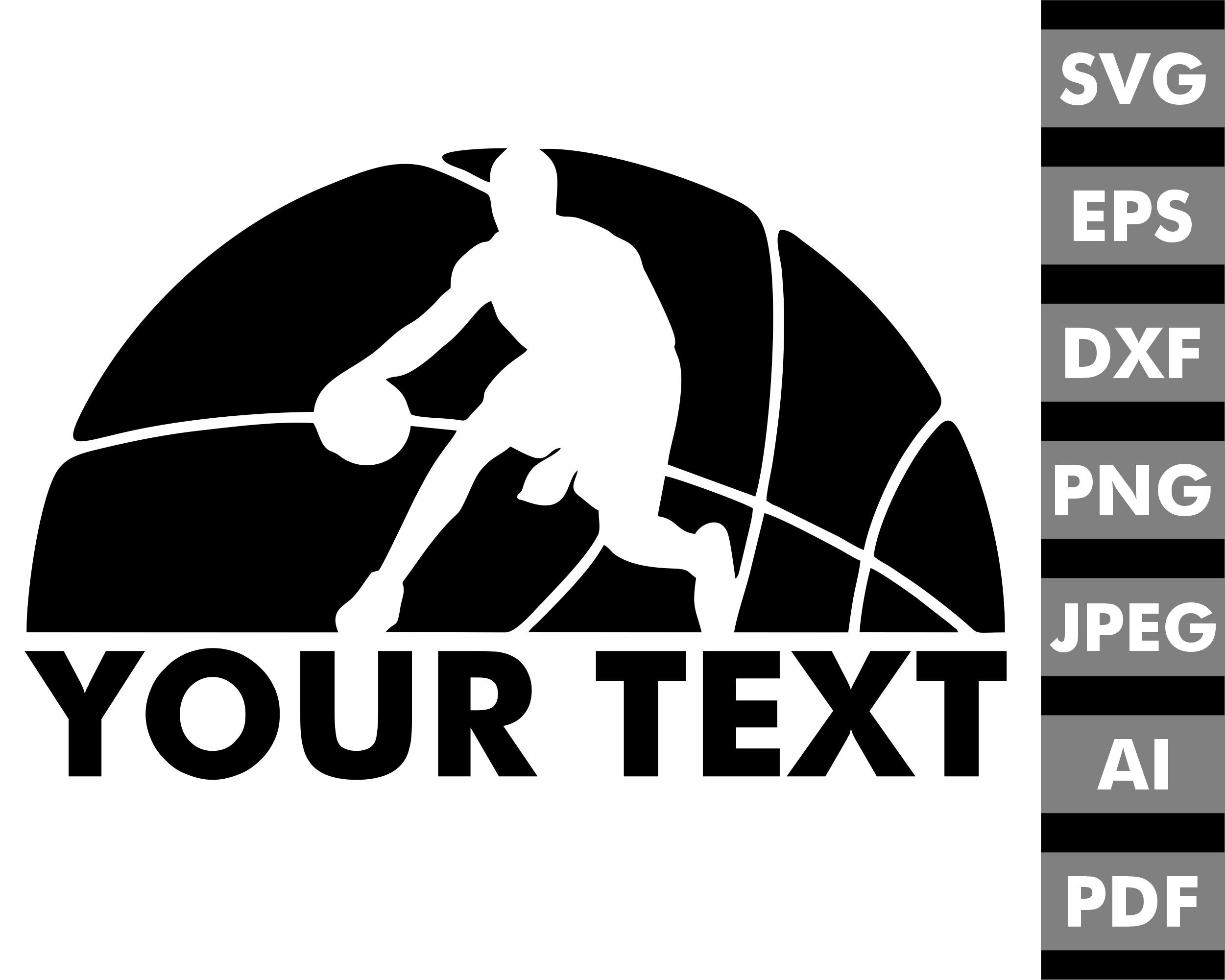 Half Basketball Logo