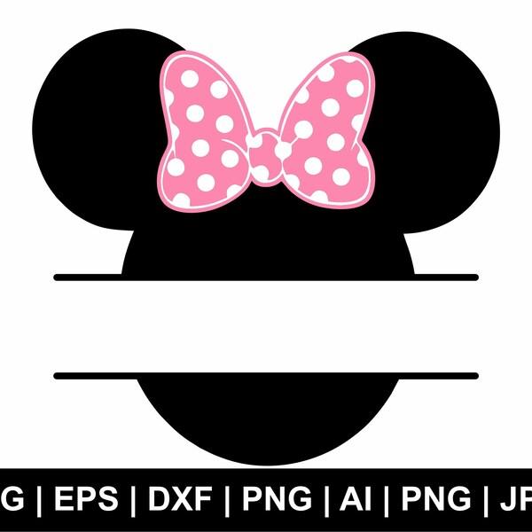 Minnie Monogram - Etsy