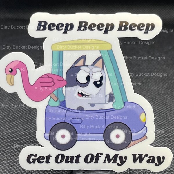 Bluey Car Decoration - Etsy