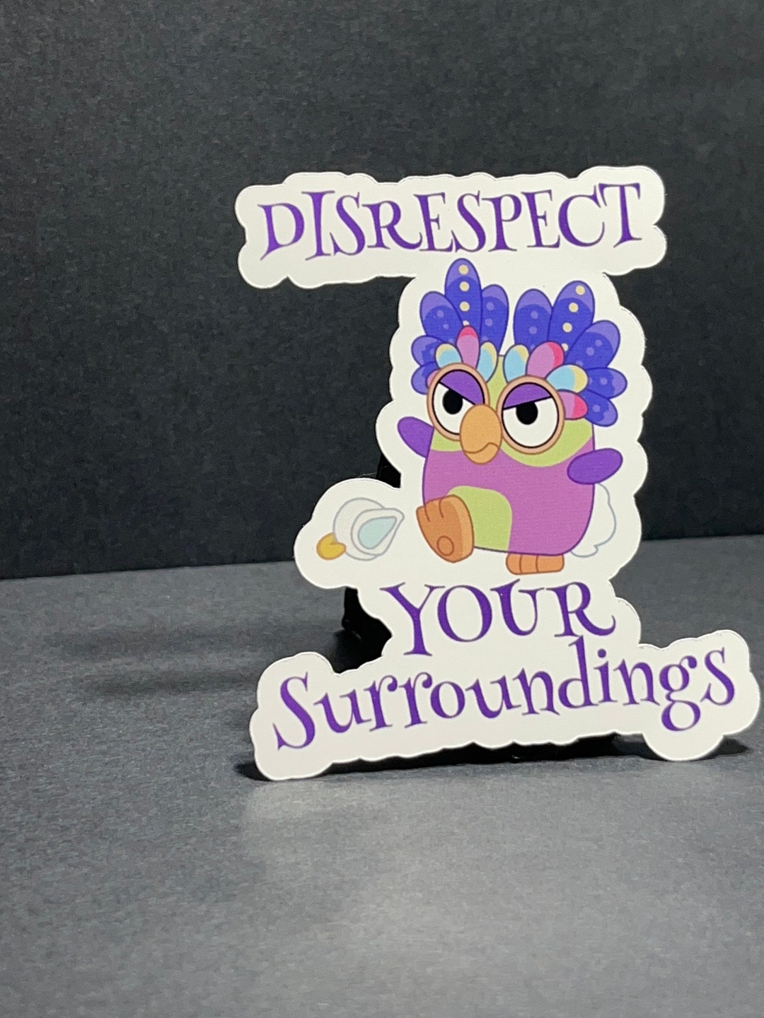 Bluey Chattermax Meme Sticker Bluey Car Decal - Etsy New Zealand