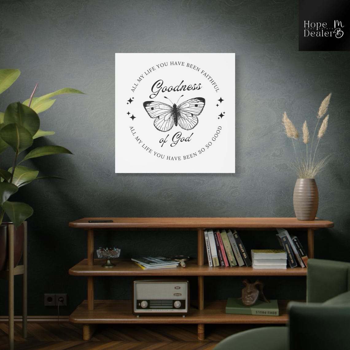 Canvas Wall Art, Home Decor, Scripture Art, Christian Gift, Bible Verse ...