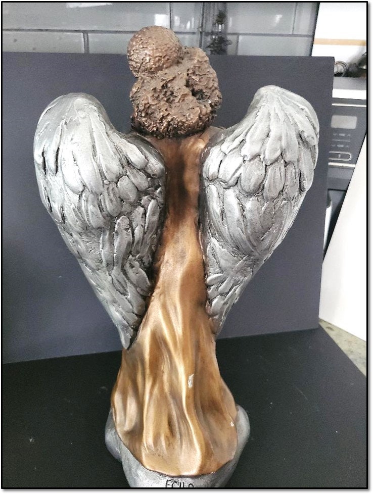 Vintage 1996-98, elegant Angel From Austin Sculpture by Artist Alice ...