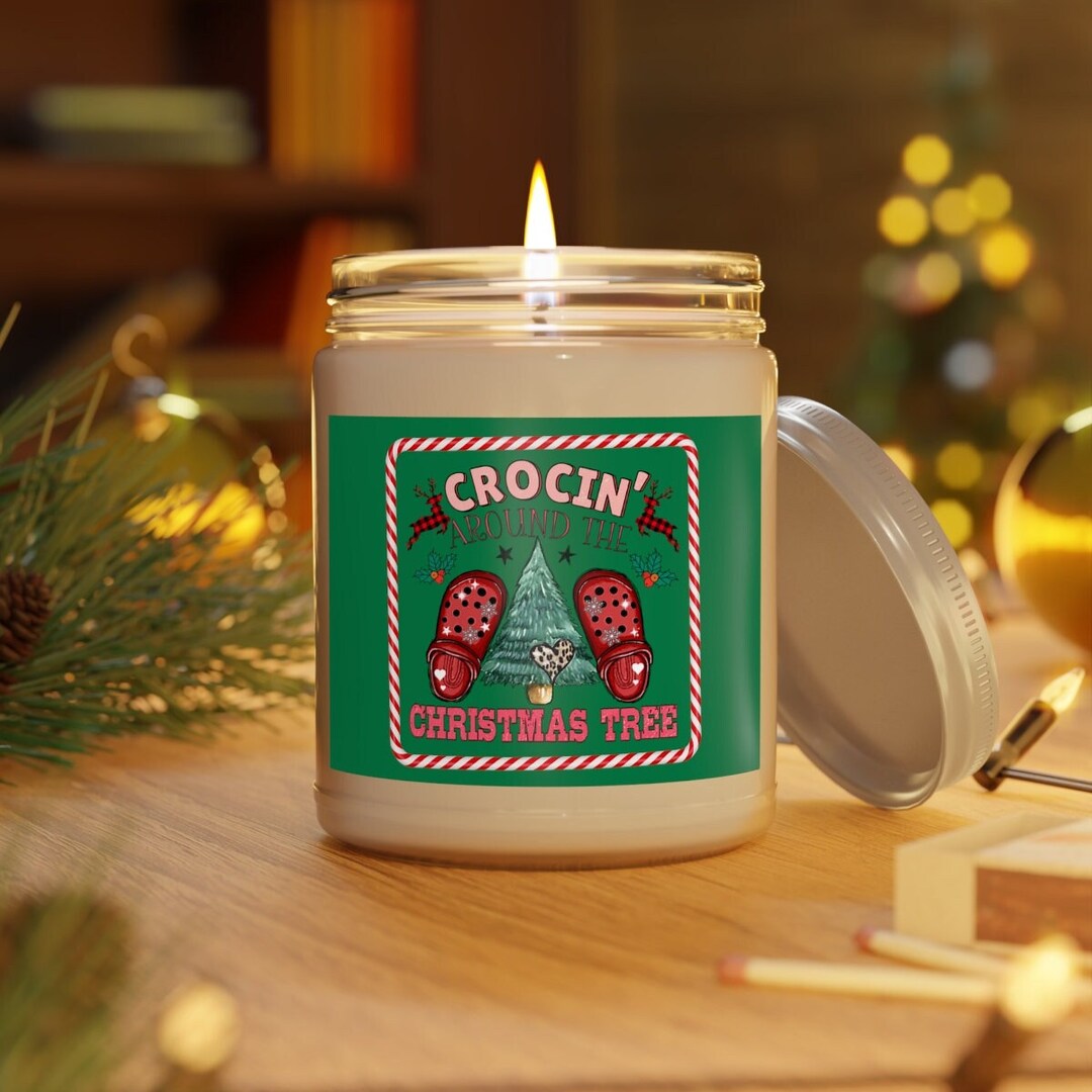Funny Crocs Christmas Candle,funny Crocs Gift,croc Gifts,funny Retro ...