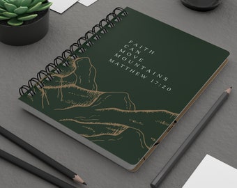 Leather Prayer Journal, Christian Gift, Bible Study & Devotional ...