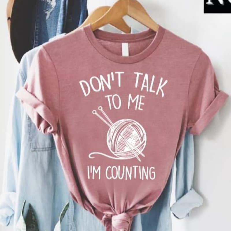 Crochet Counting Tshirt - Etsy