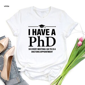 Doctorate Student Graduation Shirt,phd Graduation Gifts,doctorate Tee ...