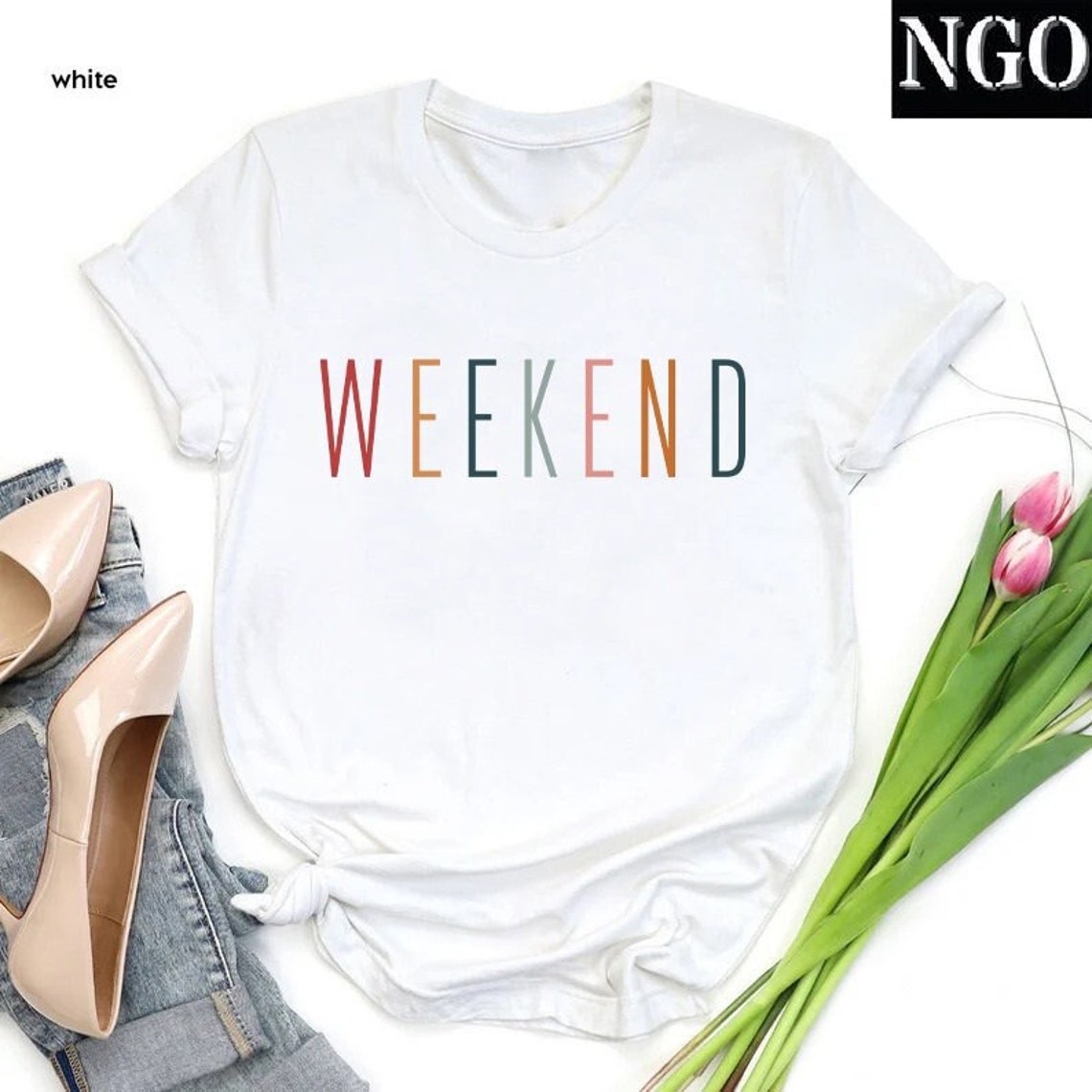 Weekend Tshirt,women Weekend Shirt, Teacher Shirt, Weekend Gift, Funny ...