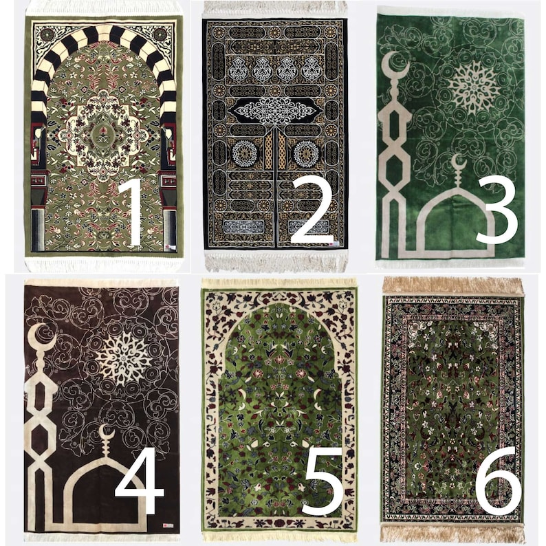 Prayer Mat High Quality Sajadah Janamaz Musallah Rugs MINWAL Madinah ...