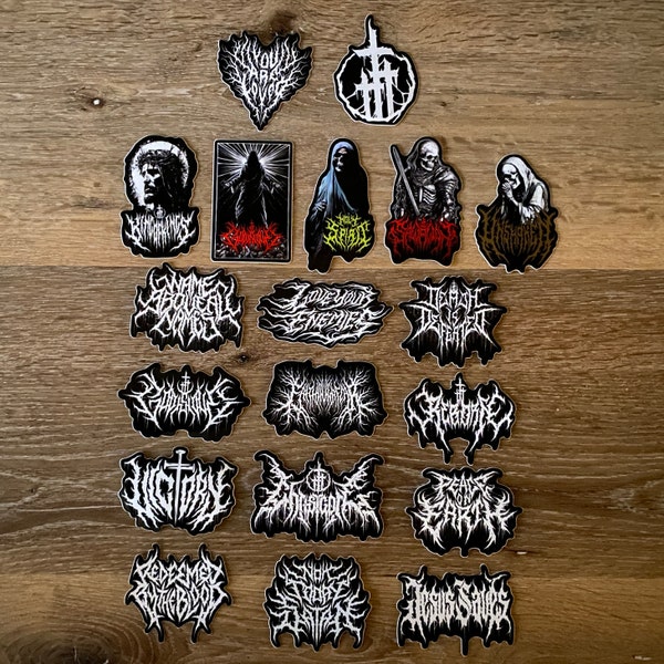 Death Metal Stickers - Etsy