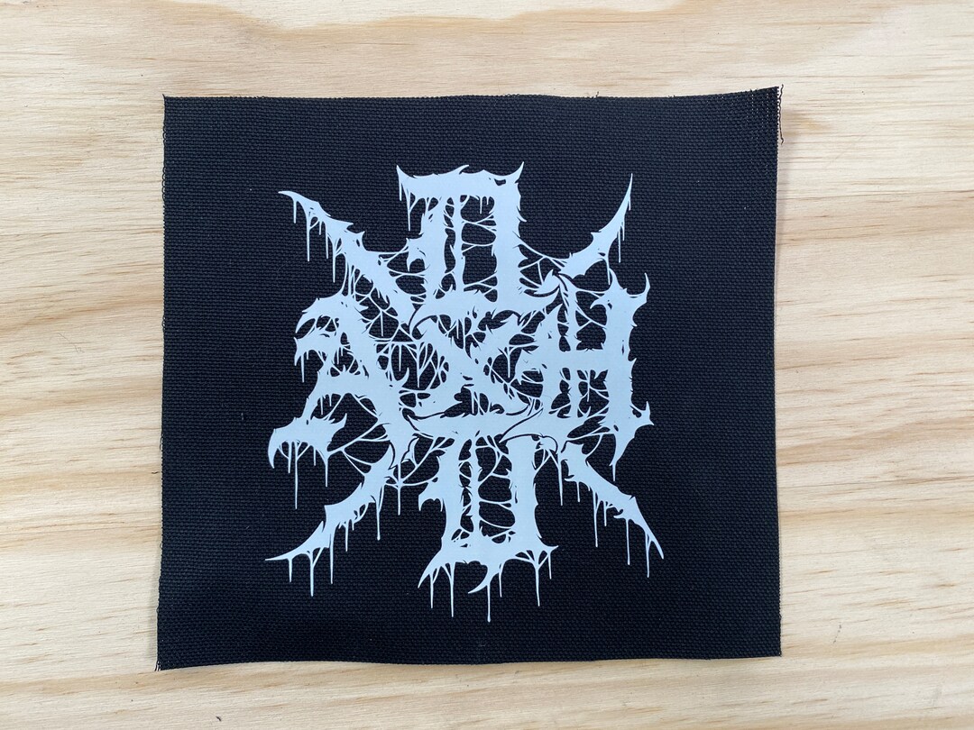 ADHD Death Metal Design DIY Patch. - Etsy